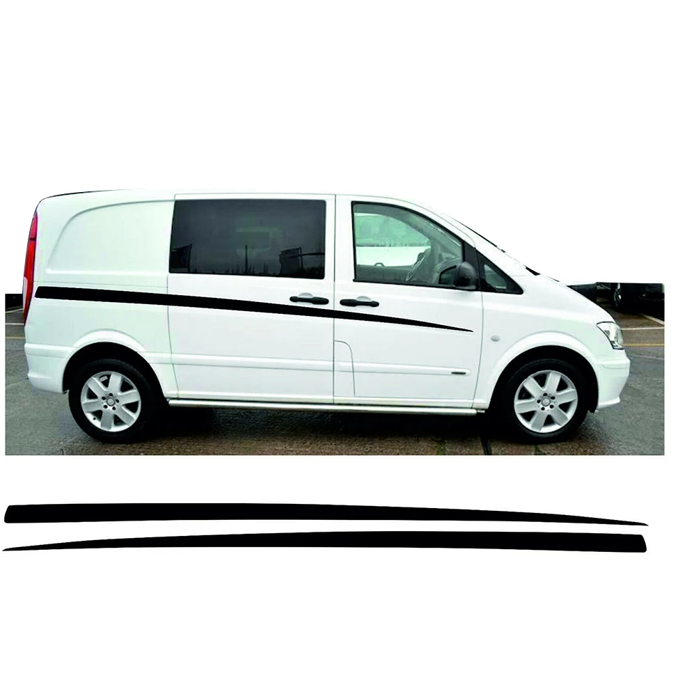 for MERCEDES VITO Camper Side Stripes Decals Stickers Van Graphics jc ...