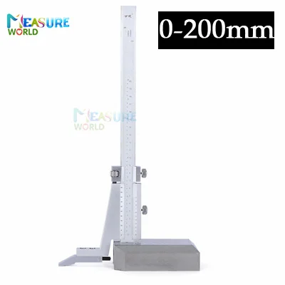 Height Vernier Calipers 0-300mm Aluminum alloy Height Gauge with Stand ...