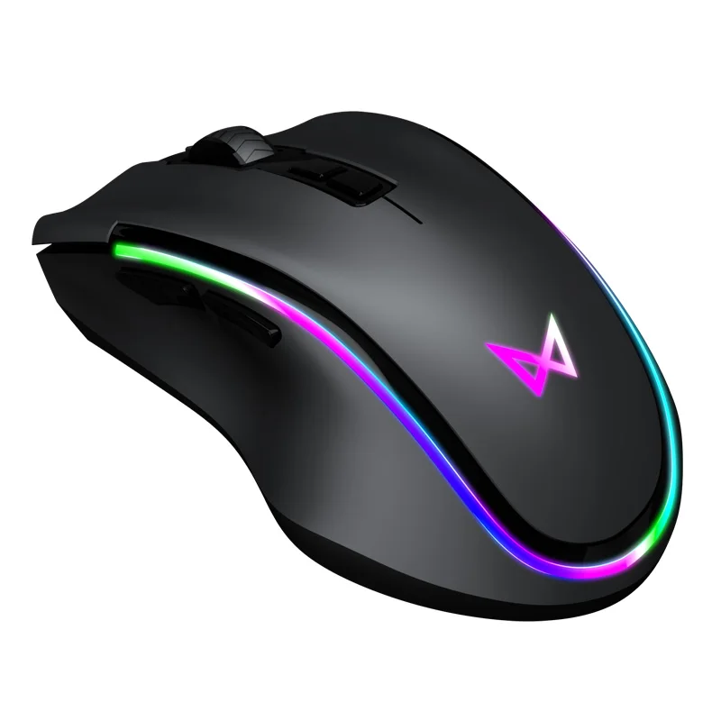 Optical Rgb Gaming Mouse Streamer Lighting Effects Ergonomics Design ...