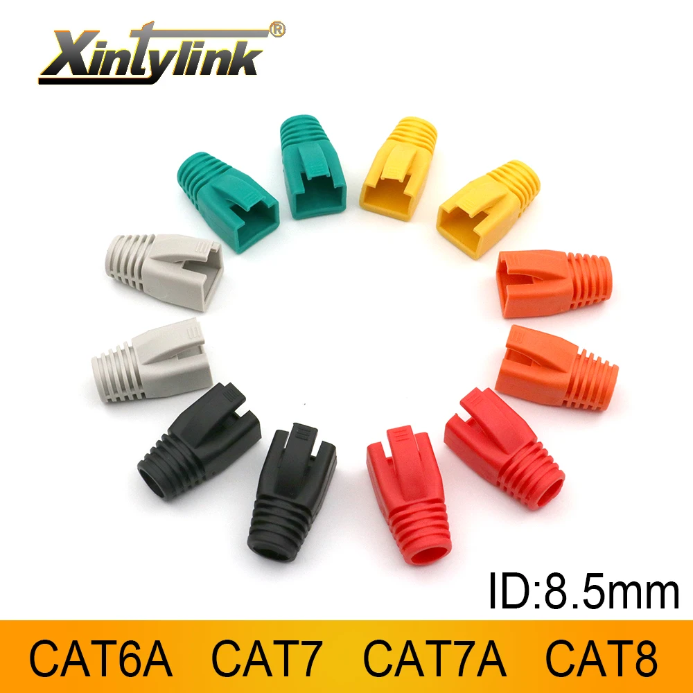 xintylink rj45 caps covers cat6a cat7 cat8 boots network ethernet cable ...