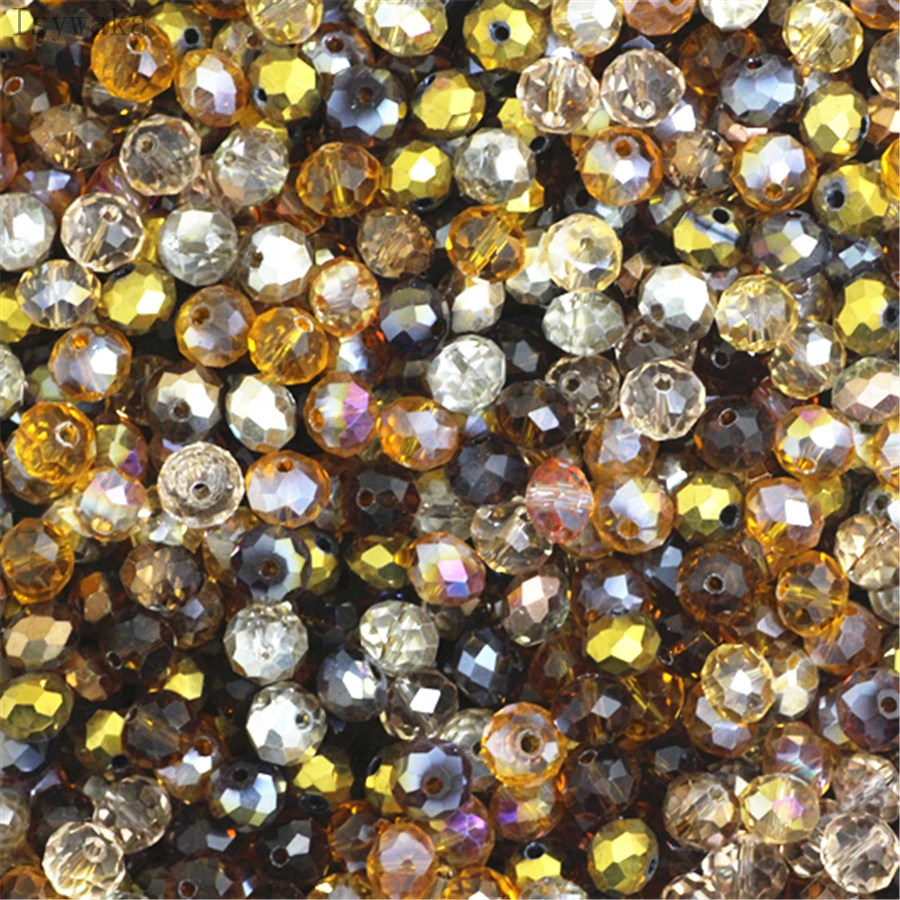 Facet Beads 8mm Making Jewelry | 2mm Round Crystal Glass Beads - 2mm 3 ...