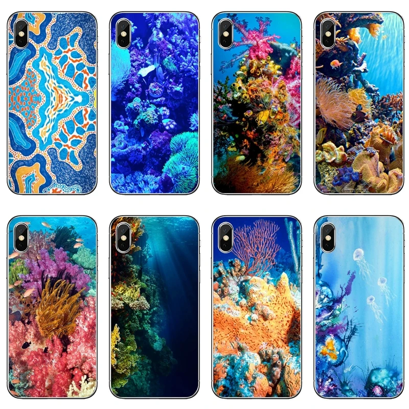Capa para celular pastel coral reef, capa macia para xiaomi redmi s2 7 ...