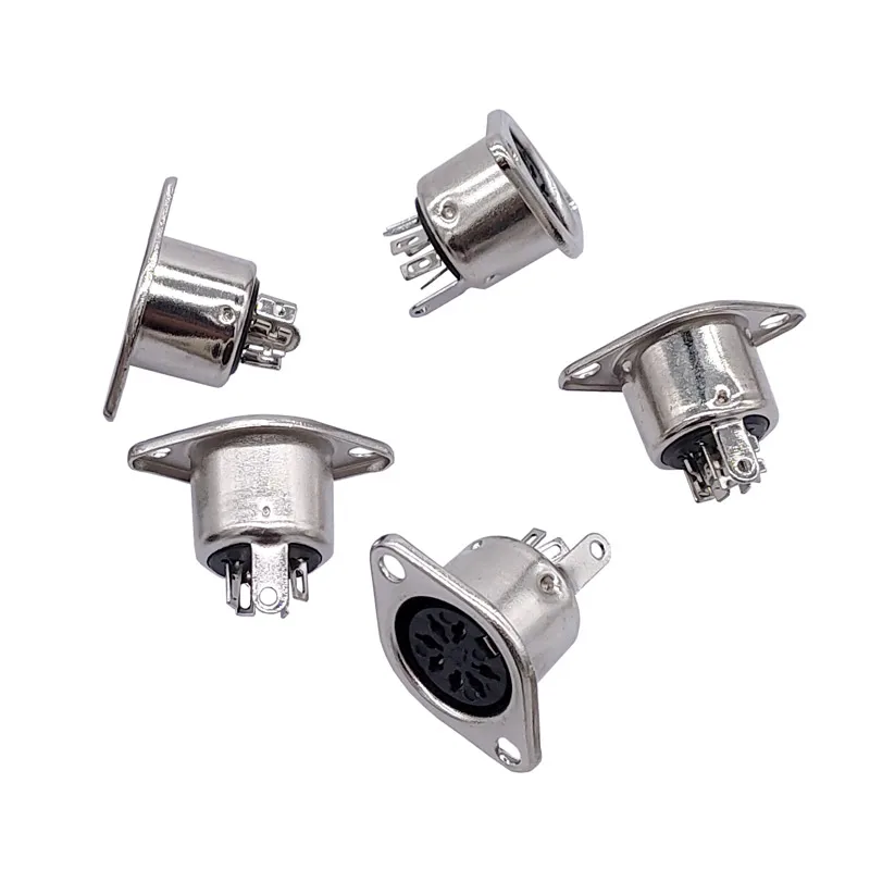 5Pcs Computer Keyboard Plug 3/4/5/6/7/8Pin DIN S Terminal Connector ...