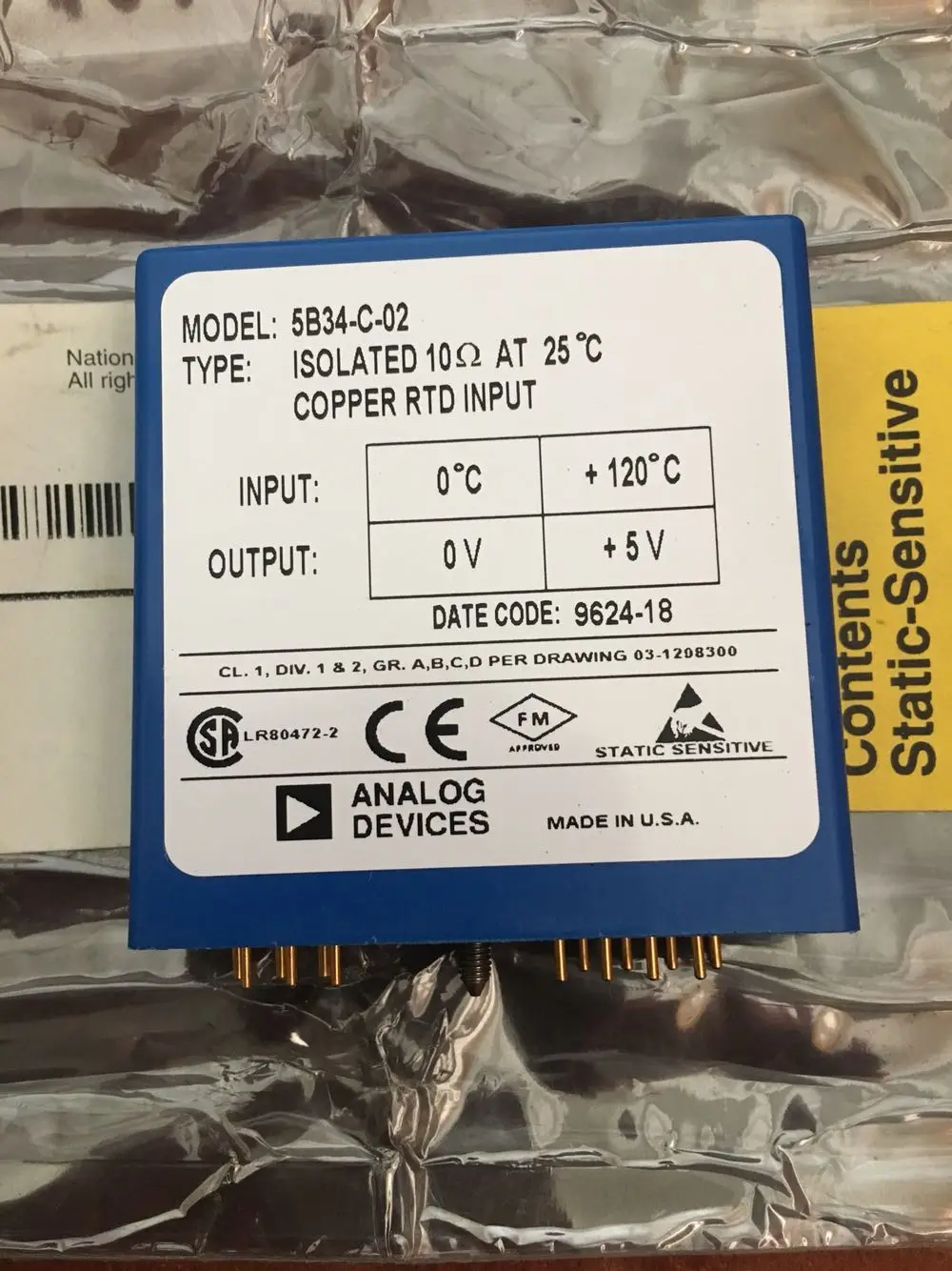 ใหม่Originalนำเข้า5B34 C 02 5B47 B 11 R577 463 100 R577463100 UNIK5000 ...