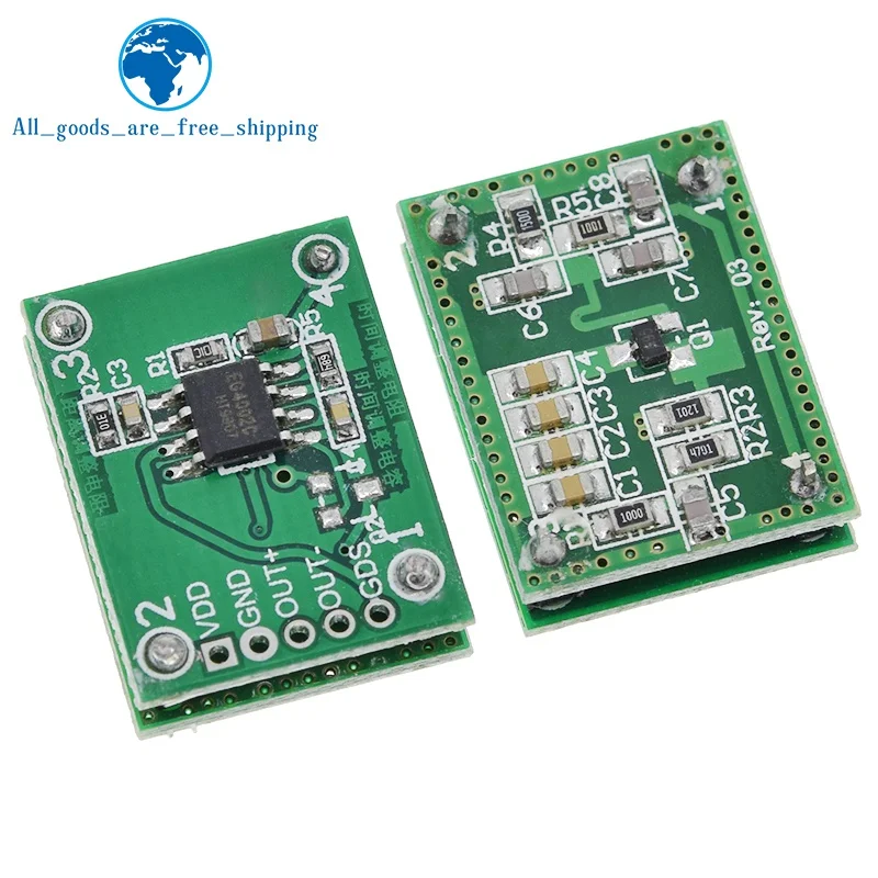 8-15m Lv002 Doppler Radar Microwave Sensor Switch Module Dc 6-40v Radar ...