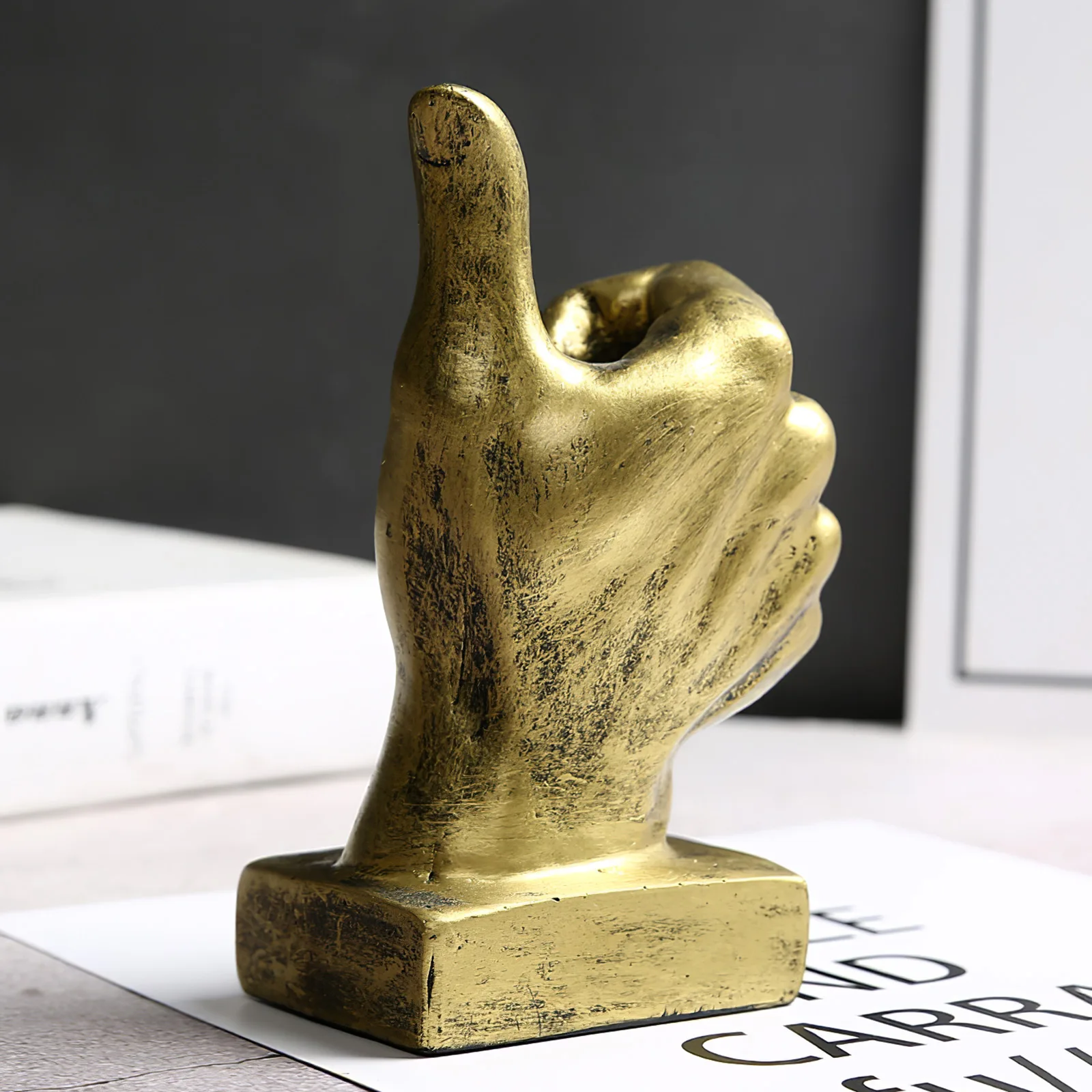 Thumbs Up Sculpture