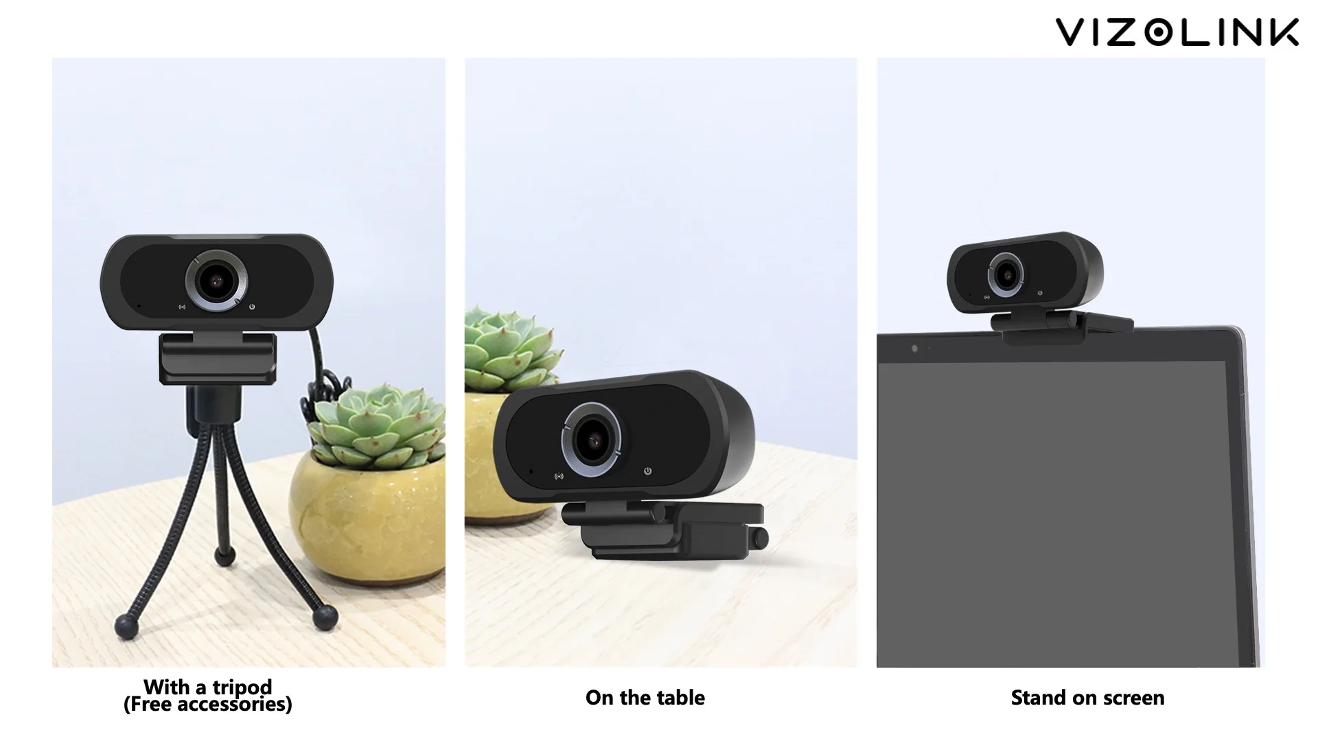 La couleur noire Webcam N23, résolution 1920x1080 px, 200W Pixels ...