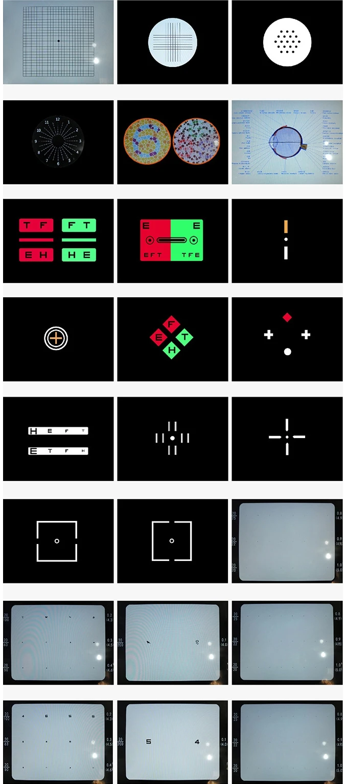 VC-1 Visual Test Chart,Visual Test Chart