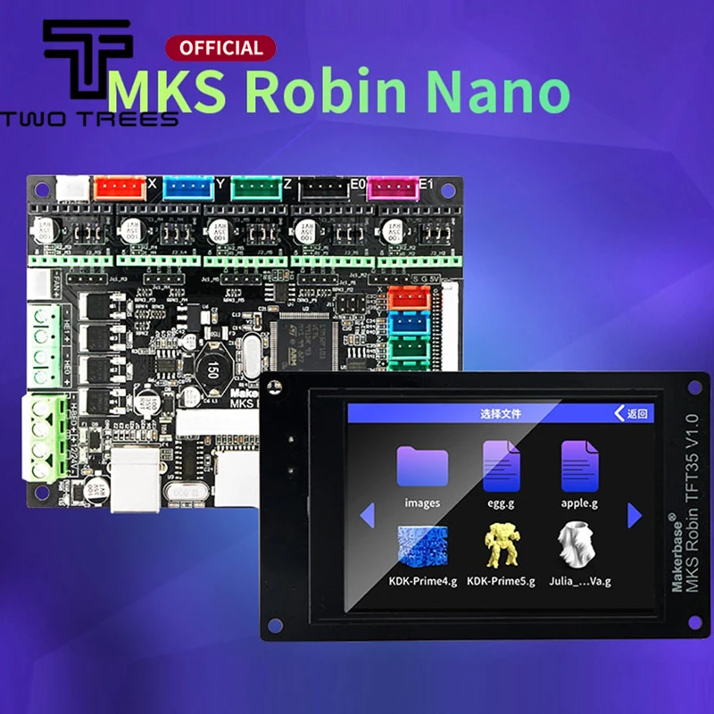 MKS 3D printer board STM32 MKS Robin Nano board V1.2 Hardware open ...