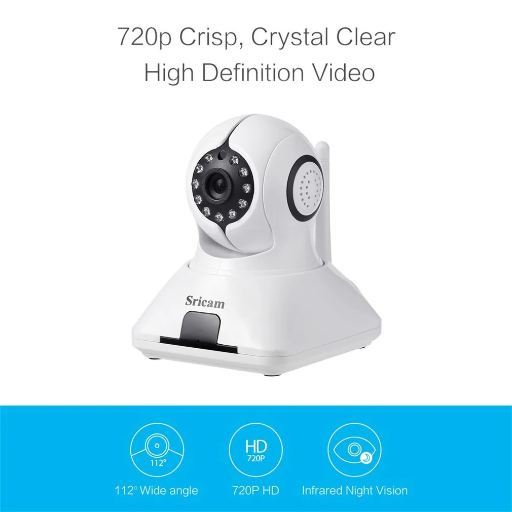 Sricam 720 P Мини ip-камера ONVIF Plug& Play дверная домашняя система ...