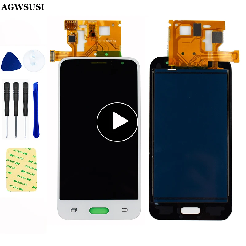Pantalla LCD de 4,5 "para Samsung Galaxy J1 2016 J120 SM J120F J120M ...