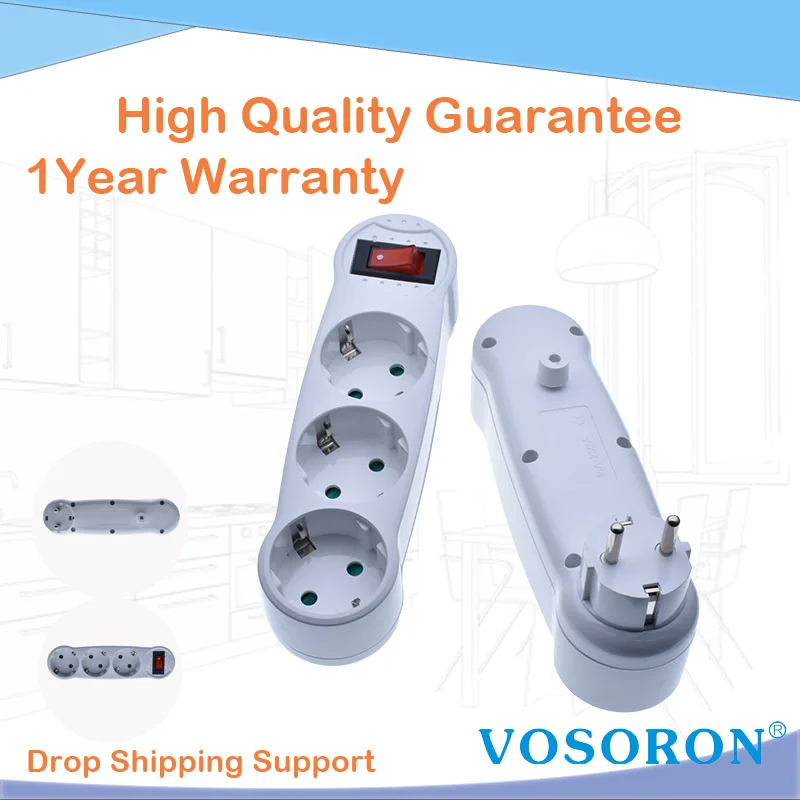 Home-Use-Triple-Conversion-German-Plug-Wireless-Power-Socket-EU ...