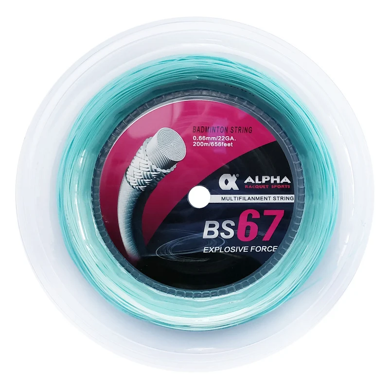 Alpha Badminton String 0.66mm Ball Net String 200m Reels High ...