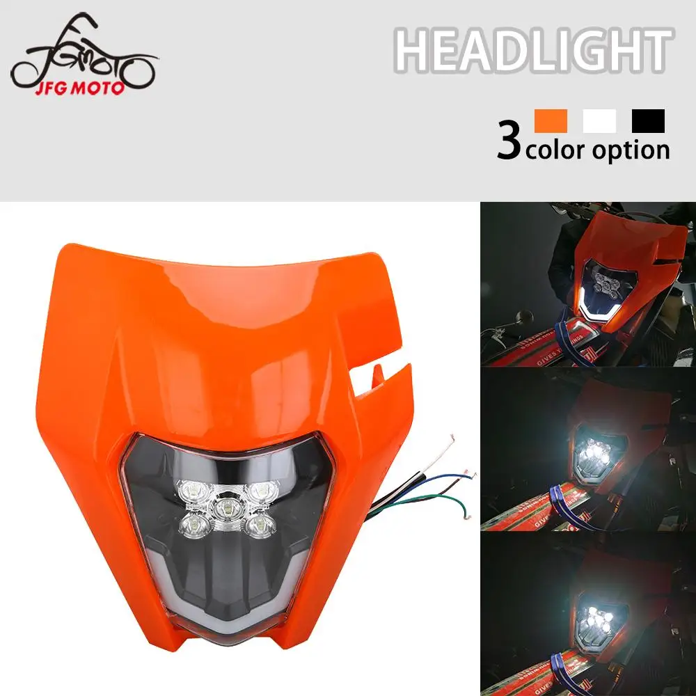 Led Headlight Headlamp | Enduro Ktm Exc 300 | Ktm Headlights | Head ...