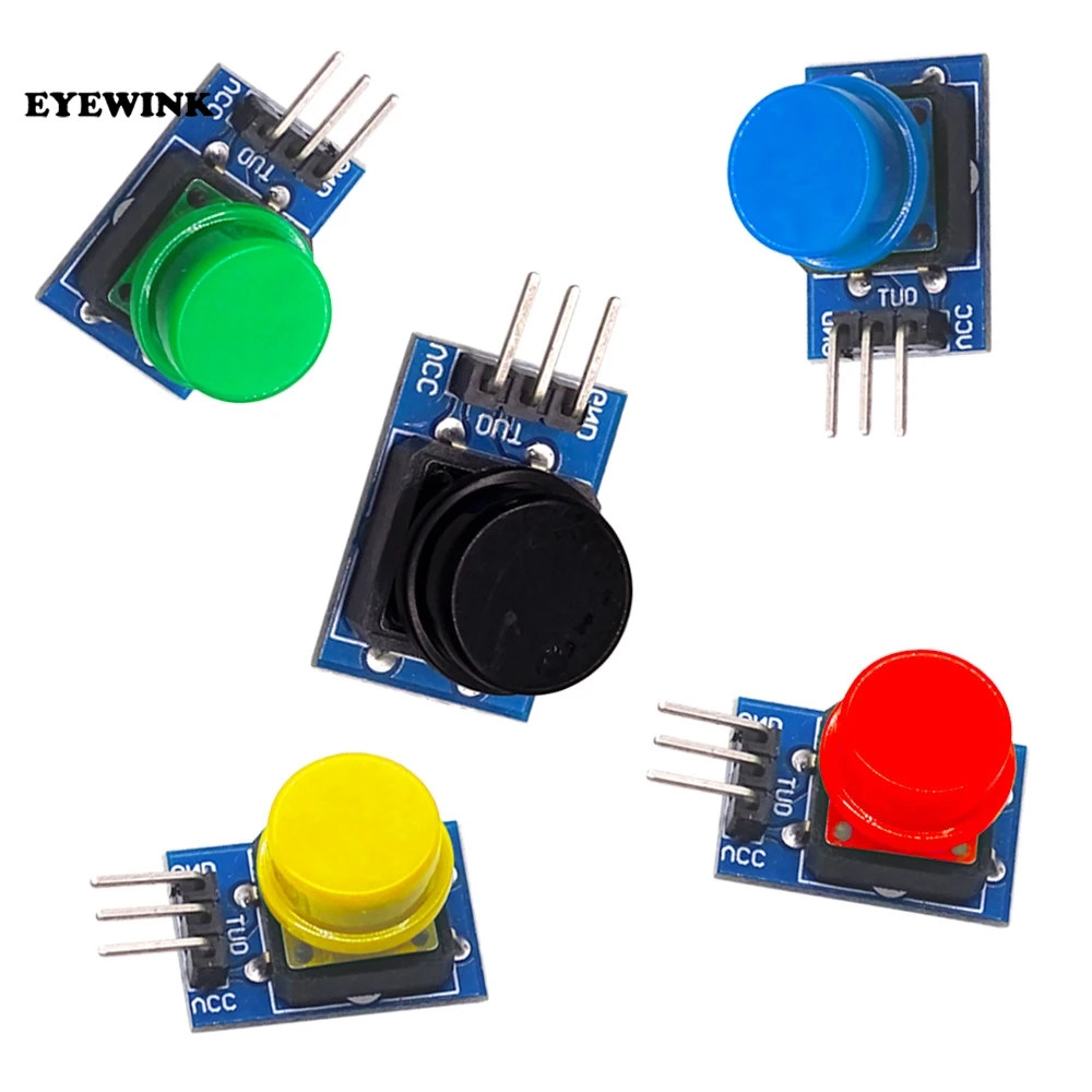 12X12MM-Big-key-module-Big-button-module-Light-touch-switch-module-with ...