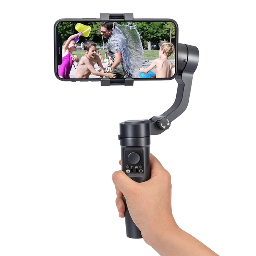 Wireless Bluetooth Phone Gimbal Stabilizer 3 Axis Handheld Gimbal for ...