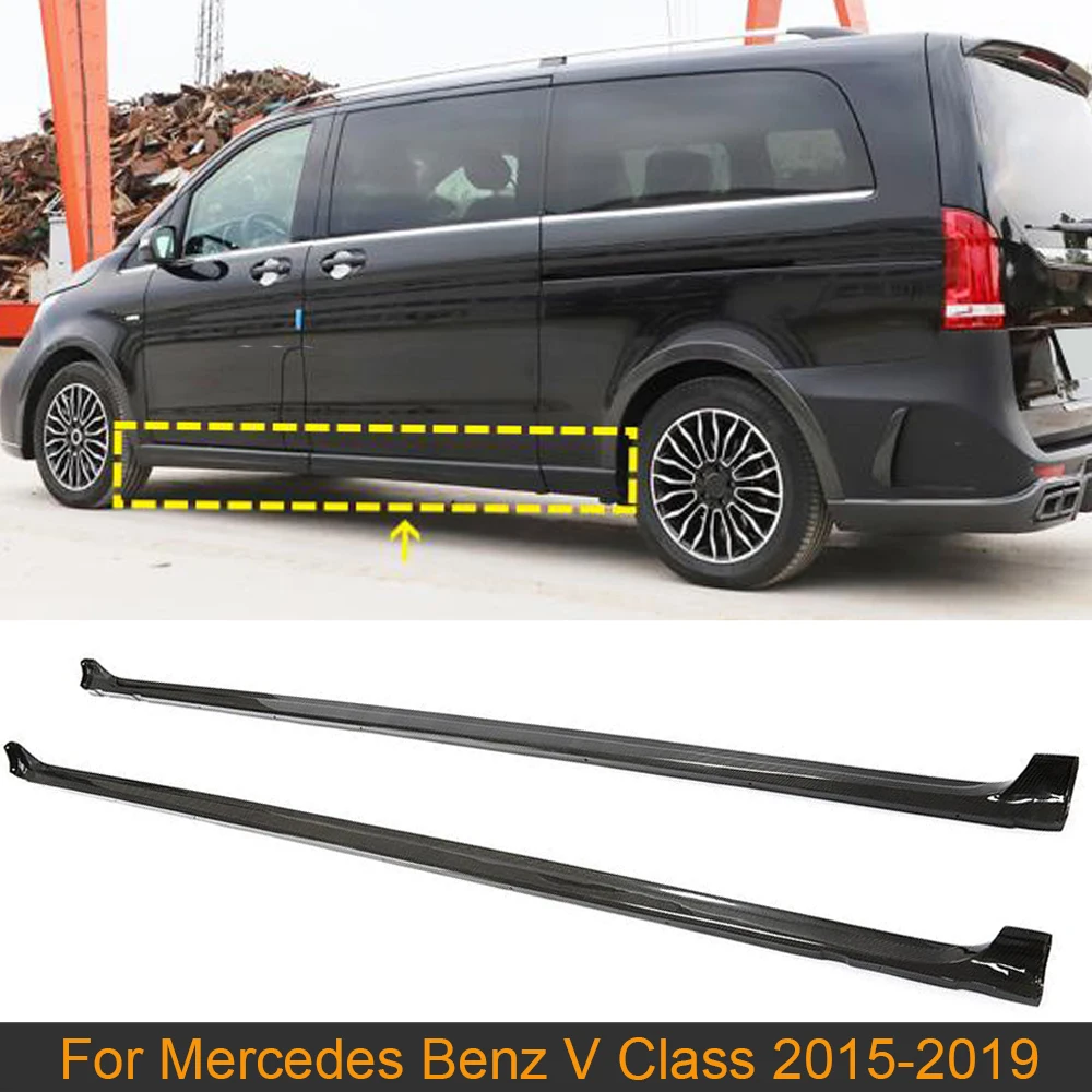 Car-Body-Kits-Side-Skirts-For-Mercedes-Benz-V-Class-V250-V220d-2015 ...
