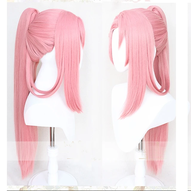 SK8 Cherry Blossom Kaoru Sakurayashiki Pink Ponytail Wig, 46% OFF