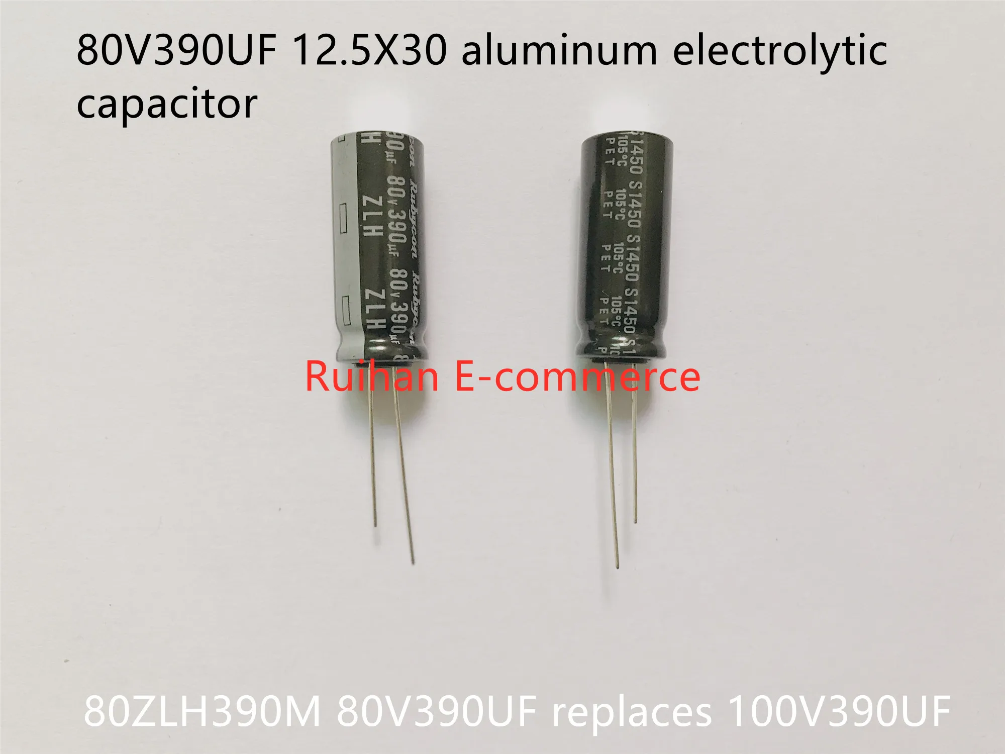 Original-new-100-80V390UF-12-5X30-aluminum-electrolytic-capacitor ...