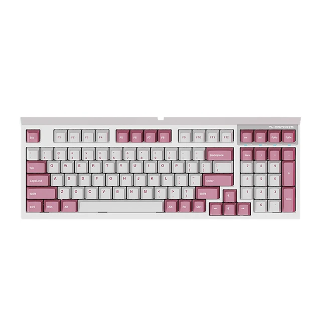 FL·ESPORTS FL980 Mechanical Keyboard 98-Key Wireless 2.4G Bluetooth ...