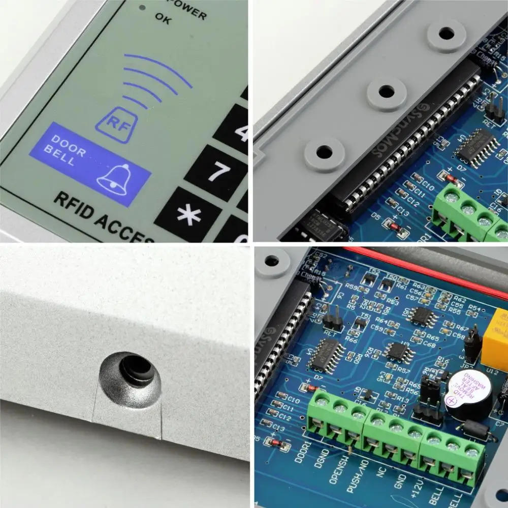 Generic 1set Security Electronic Rfid Proximity Entry Door Lock Access ...