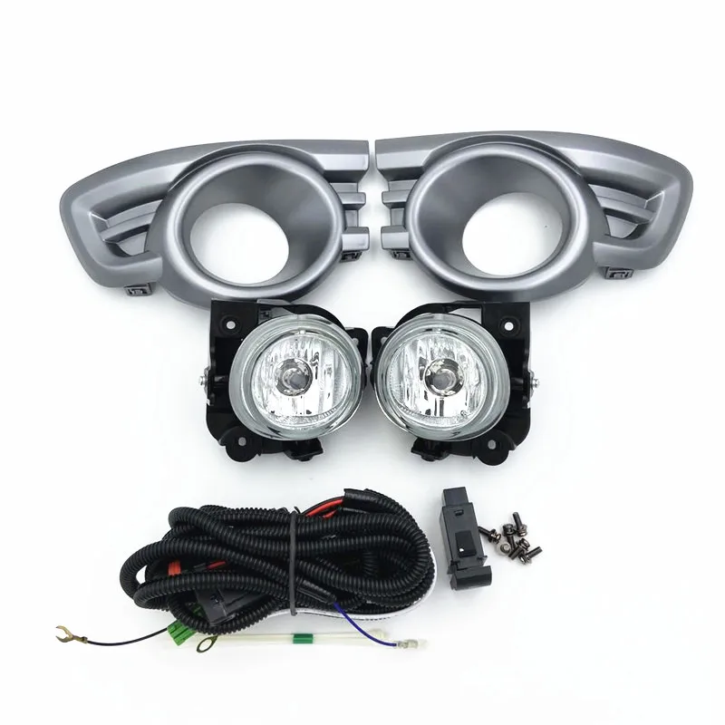 For Ford Ranger 2009-2011 fog light with silver cover Halogen fog lamp ...