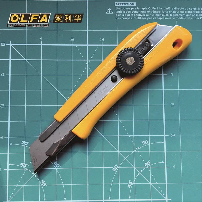 OLFA-BN-L-164B-18mm-knob-type-utility-knife-multifunctional-household-heavy-duty-paper-cutter ...