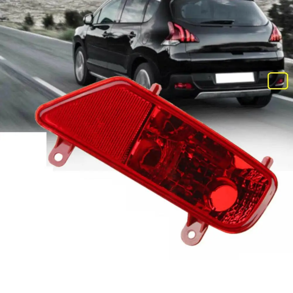 Rear Fog Lamp Light Cover Drivers Side Right Side For Peugeot 3008 2009 ...