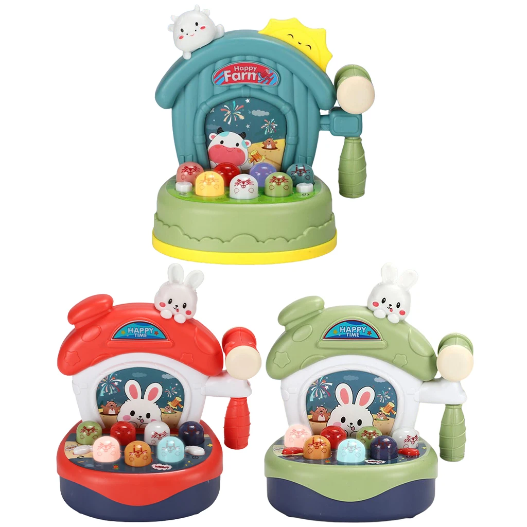 Cartoon-Rabbit-Electric-Beat-Hamster-Whack-a-Hamster-w-Light-Music-Kids ...