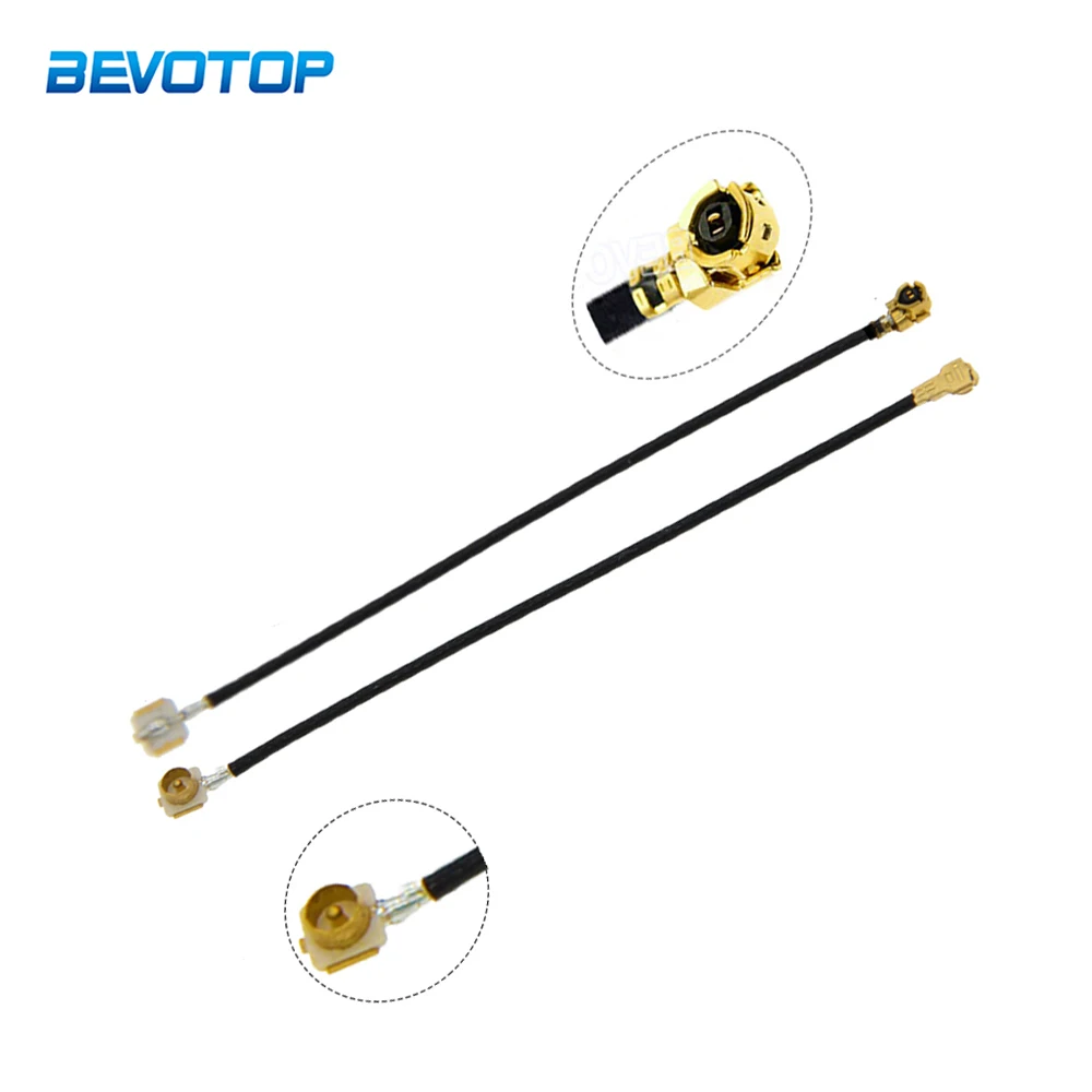 5PCS-U-fl-IPX-IPEX1-Male-to-IPEX1-Female-Connector-RF1-13-Pigtail-Cable ...