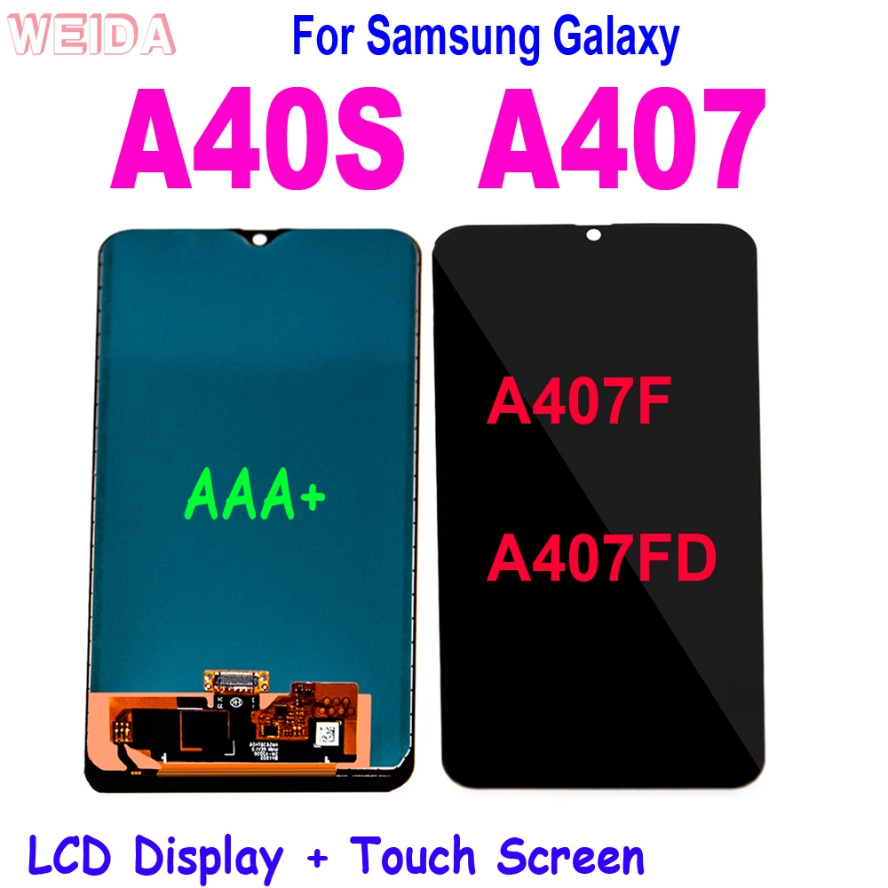 6.2" AAA+ LCD For Samsung Galaxy A40S A407 A407F A407FD LCD Display ...