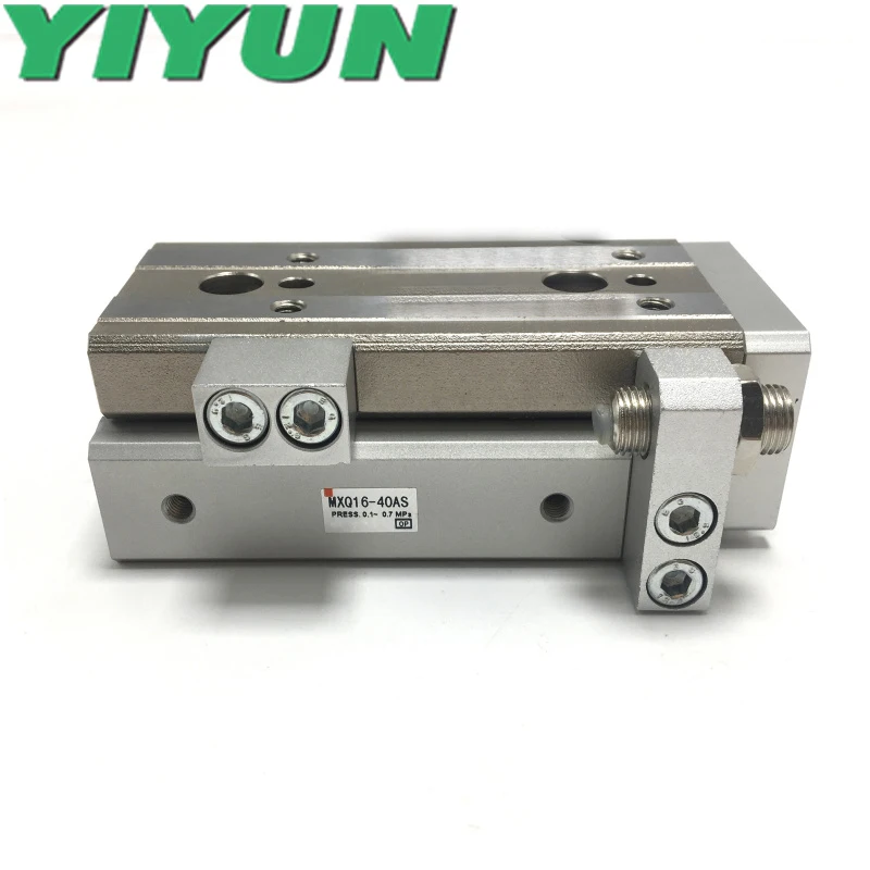 MXQ16 10AS/20AS/30AS/40AS/50AS MXQ16 10AT/20A/T30AT/40AT/50AT YIYUN Pneumatic cylinder Air Slide ...