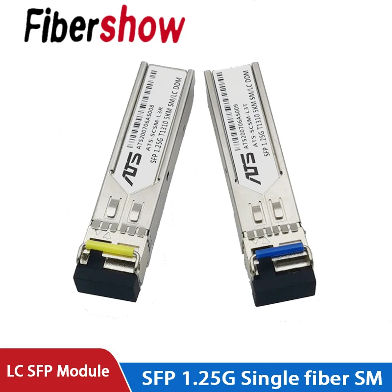 1Gb LC SFP Module single fiber Optical Transceiver Gigabit Fiber sfp ...