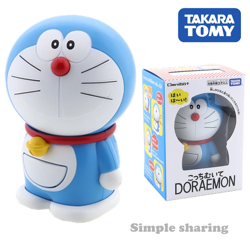 Takara Tomy Look At Me Omnibot Kocchi Muite Doraemon Talking Robot Toy ...