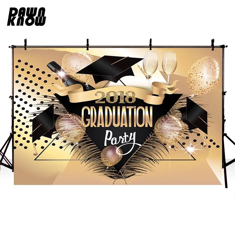 DAWNKNOW Graduation Ceremony Vinyl Photography Background For Baby ...