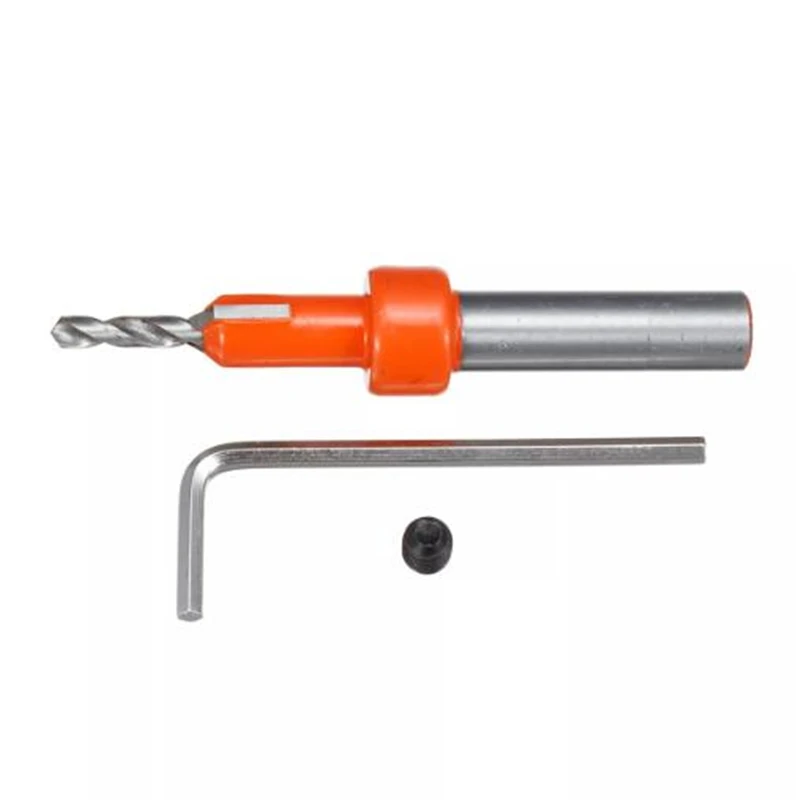 3.2x10mm -Foret à fraise HSS,vis de chanfrein pour le travail du bois ...