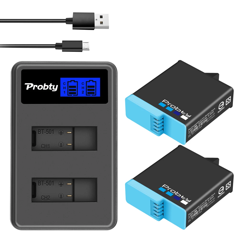 Original probty for GoPro Hero 8 hero 7 hero8 Black Battery or LCD ...