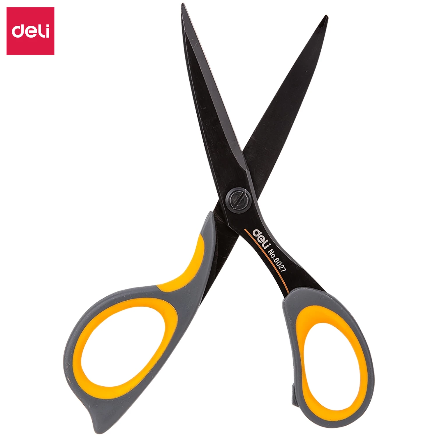 Deli Stationery Scissors For Office Home Use Soft Handle Durable Sharp ...