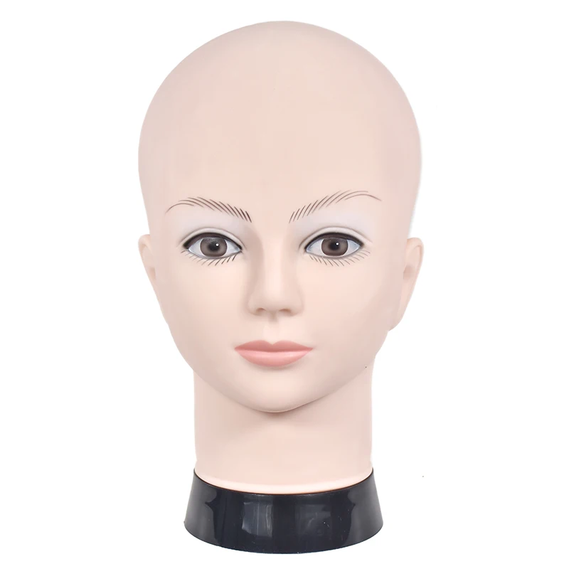 Top Selling Female Bald Head No Hair Mannequin Jewelry Model Glass Hat ...