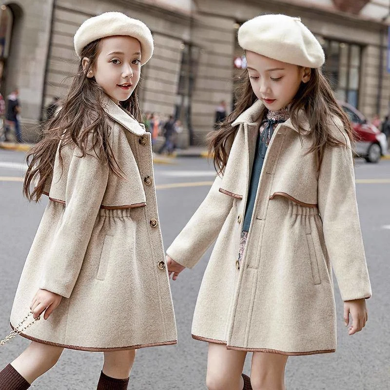 Outerwear Coats Girl 12 Years | Coat Girls 5 6 Years | Coats Girls ...