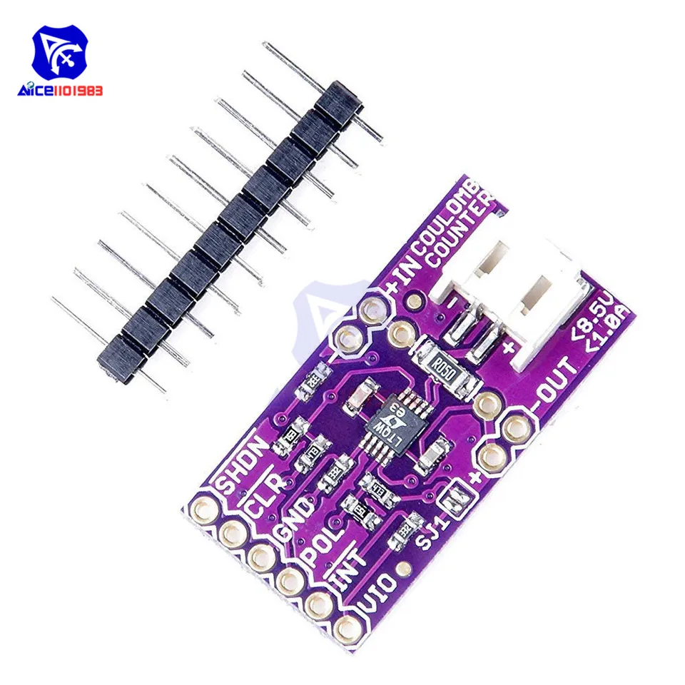 Electronic Counter LTC4150 Coulomb Counter - Battery Module Current Sensor