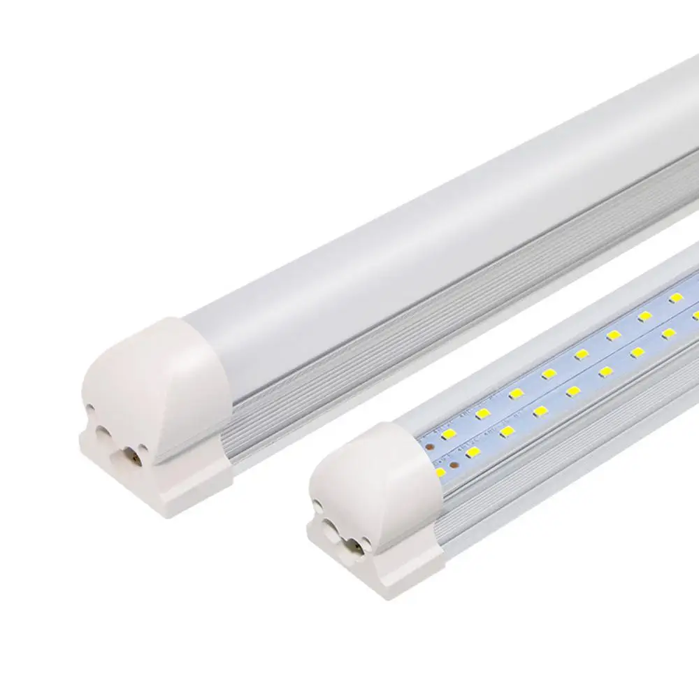 T8 LED Integrated tube light Double Row Tube U-shape V-Shape 1ft 2ft ...