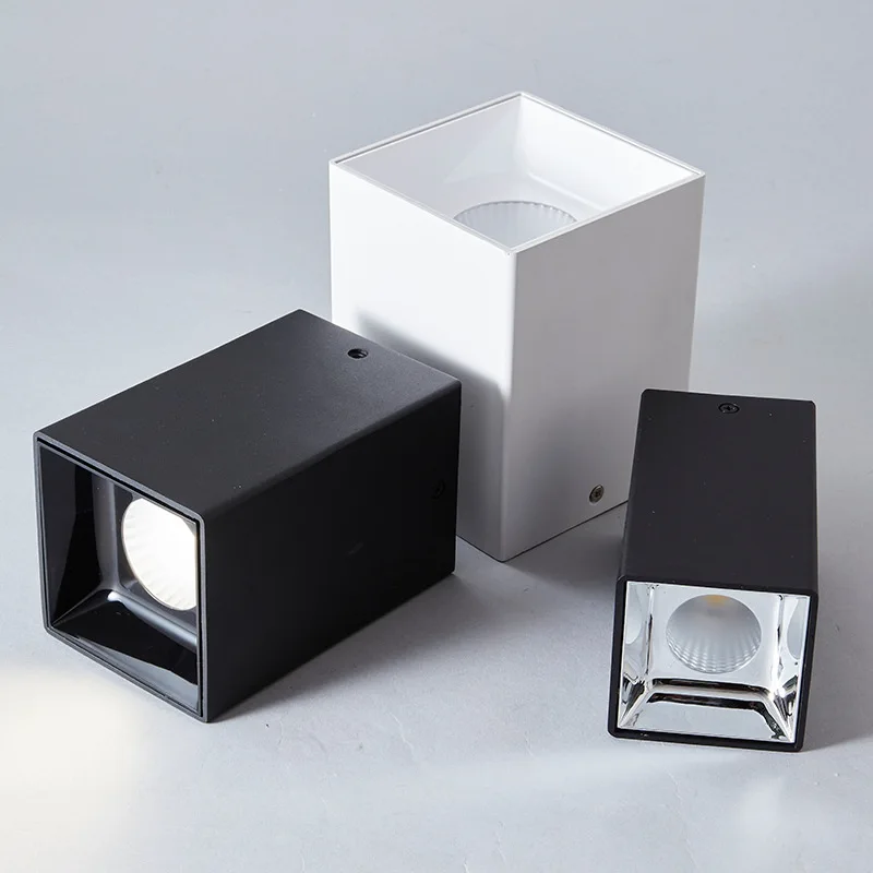 Dimmable-Square-COB-Ceiling-LED-Lamp-COB-Chip-RA90-7W-12W-15W-20W-24W ...