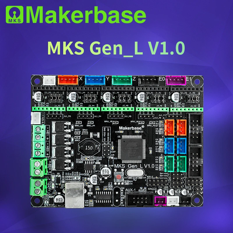 Makerbase MKS Gen_L V1.0 3D Printer Parts Control Board compatible with ...