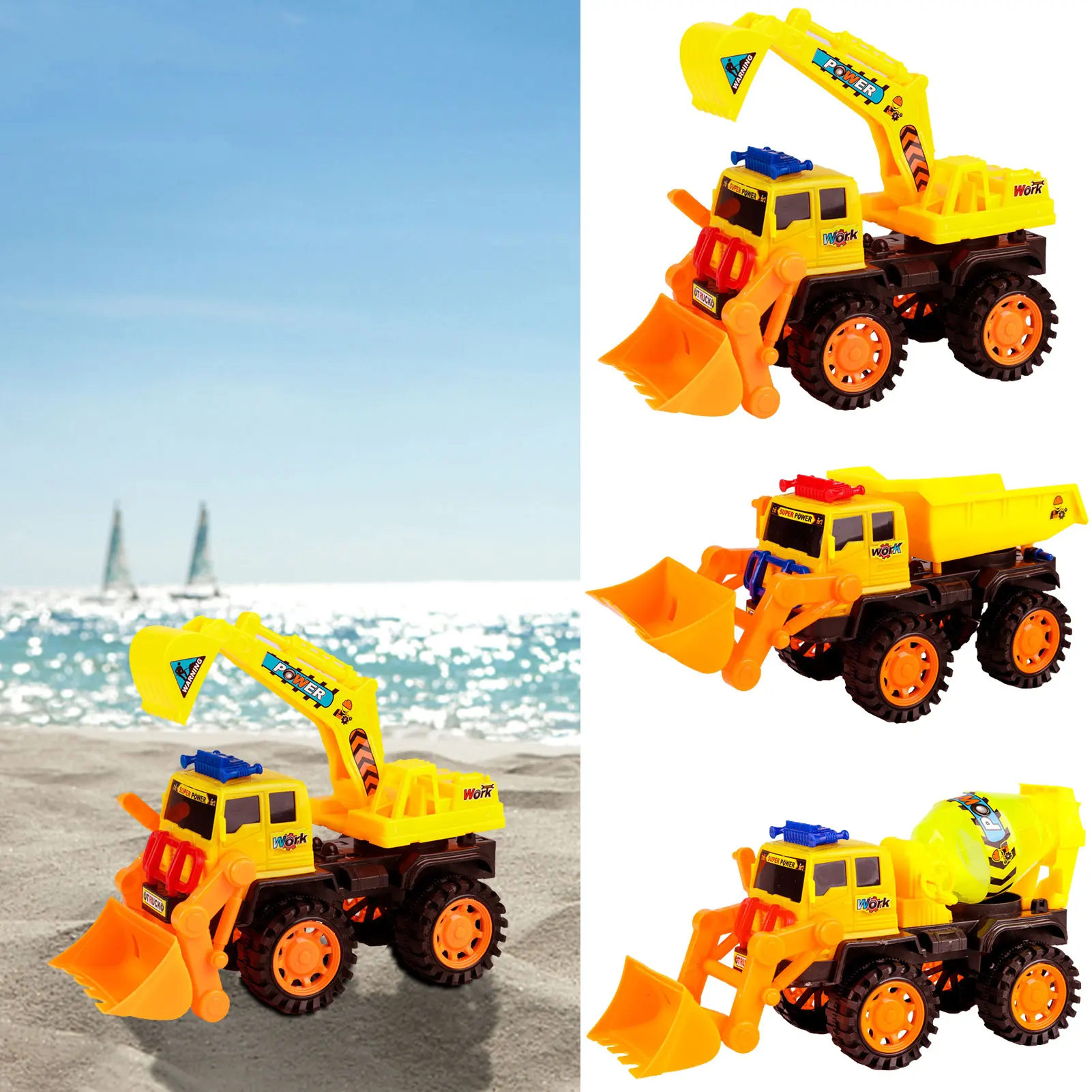 Beach Buggies Children Summer Environmental Vehicle Car Toy Beach ...