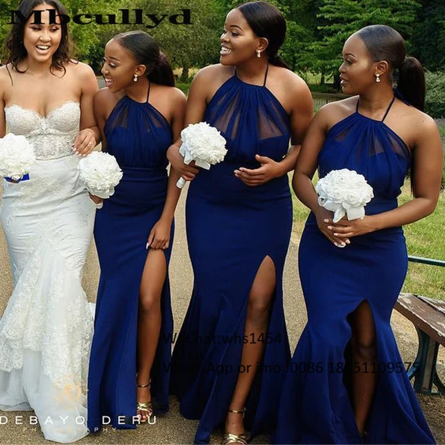 Dark Royal Blue Bridesmaid Dresses