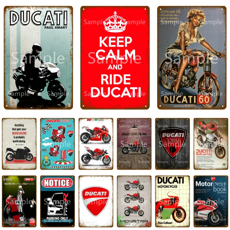 Placa vintage de latão, placa decorativa para garagem, motor de pintura ...