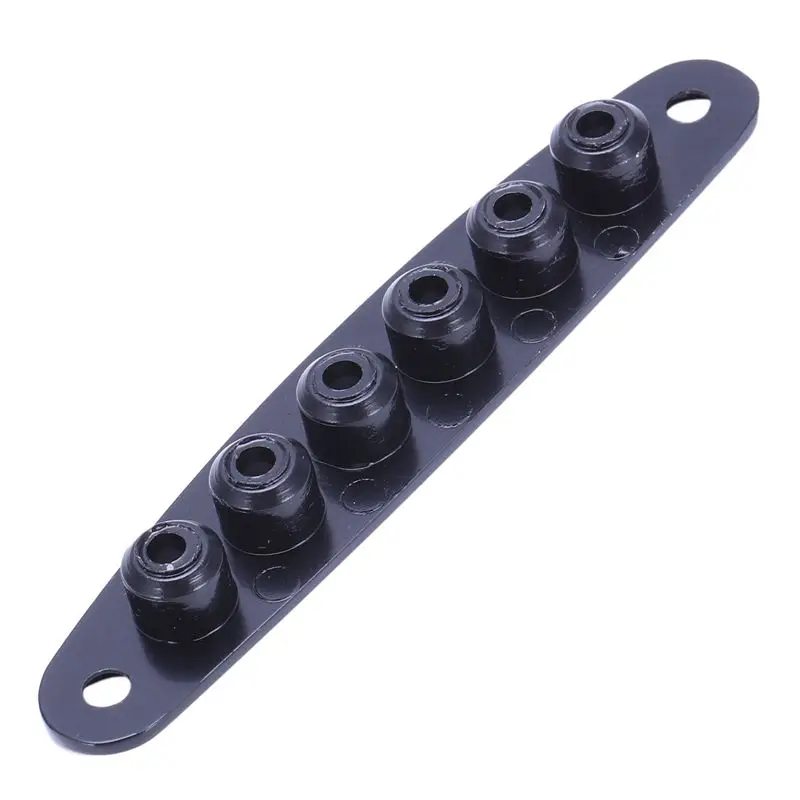 1 Pcs Electric Guitar Bridge String Thru Body Ferrules Bushing Plate ...