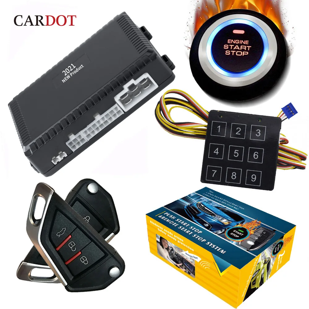 Drop Shipping KOL Cardot Best Push Engine Start Stop Button Remote ...