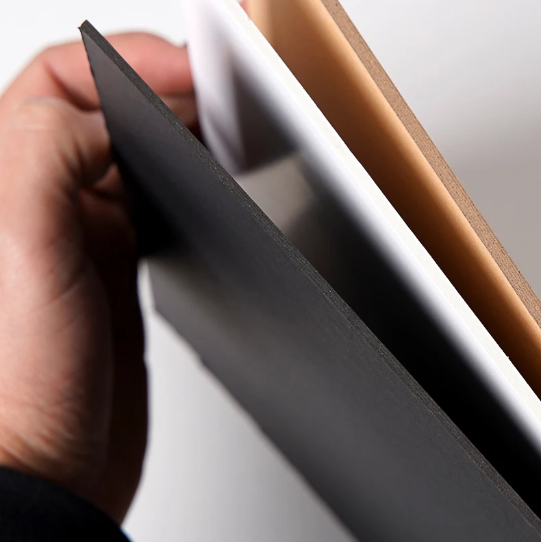 Carte postale,Carton épais A4 A3,papier Kraft noir,bricolage,fabrication artisanale,carton épais ...